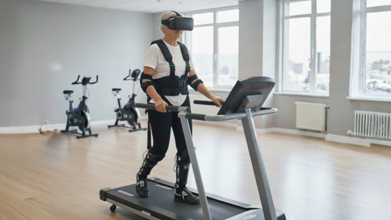 Teknologi VR Gait Training dengan Biofeedback